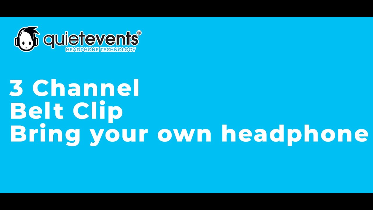 Belt Clip - Bring your own headphone - YouTube