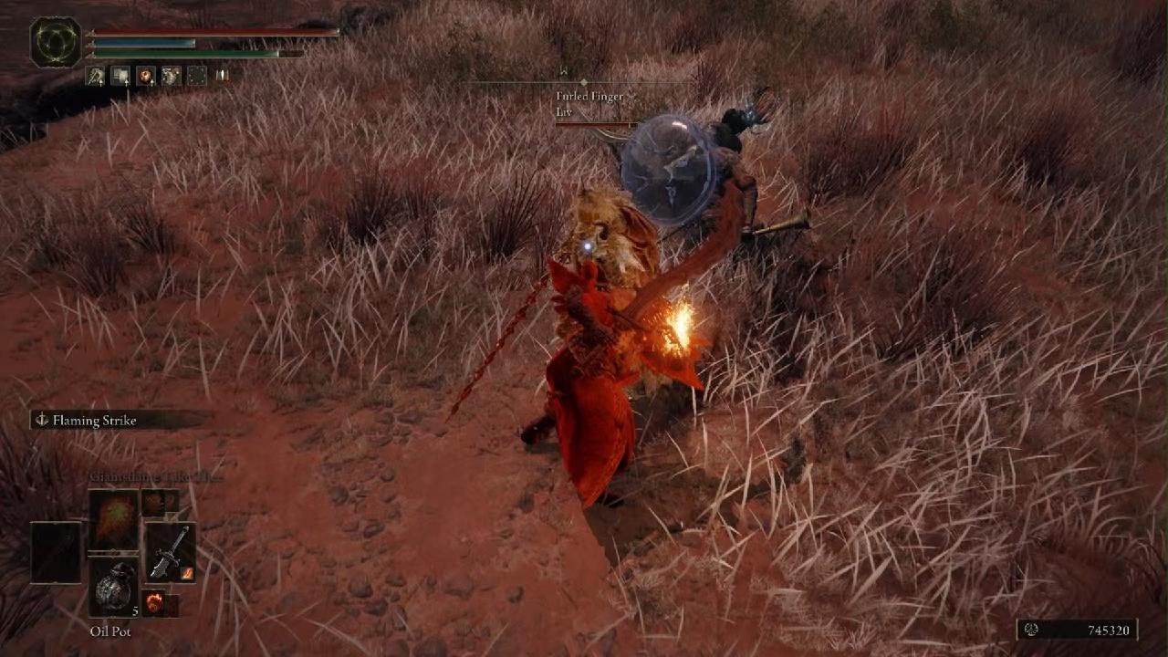 ELDEN RING Fire Monk invasion in Caelid 7 - YouTube