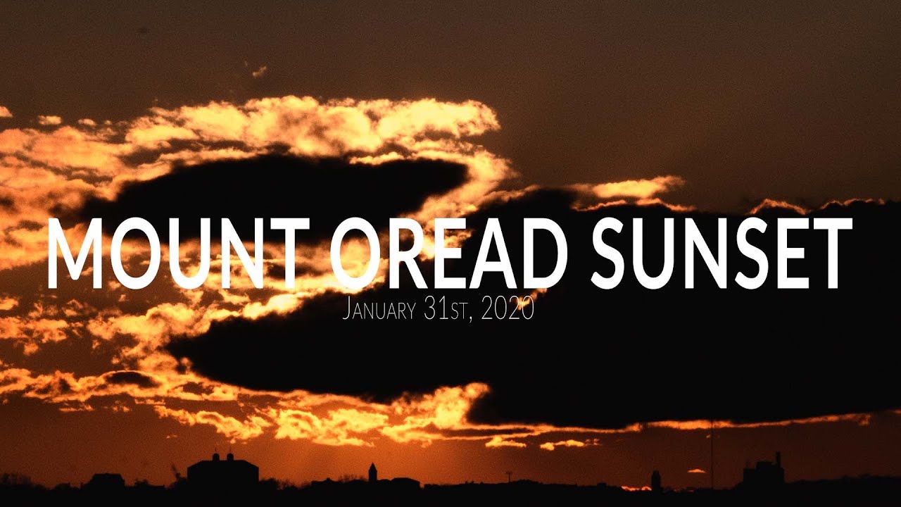Sunset Over Mount Oread - A 4k Timelapse - YouTube