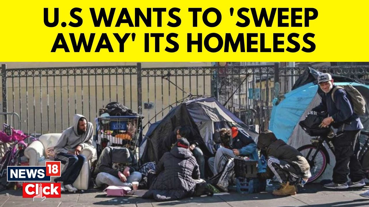 USA Latest News | Sweeps Of Homeless Encampments Spiking In Many U.S ...