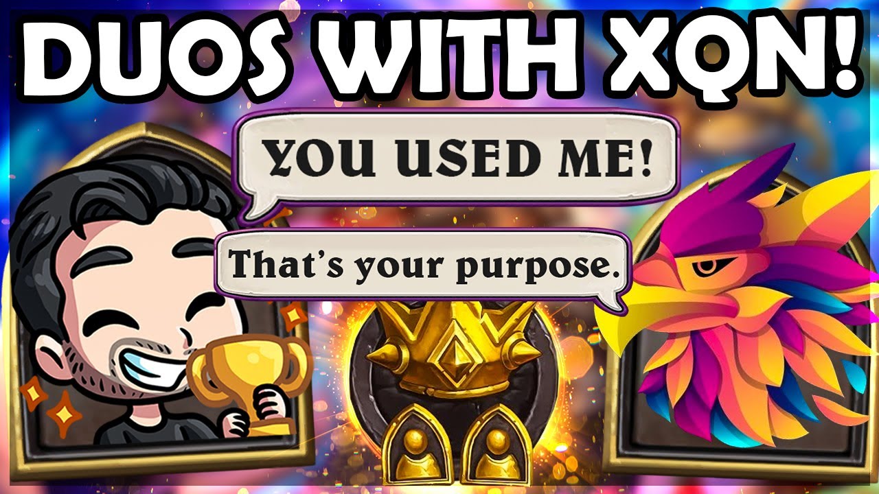 NEW Duos With XQN, Rank 1 Europe! | Hearthstone Battlegrounds Duos ...