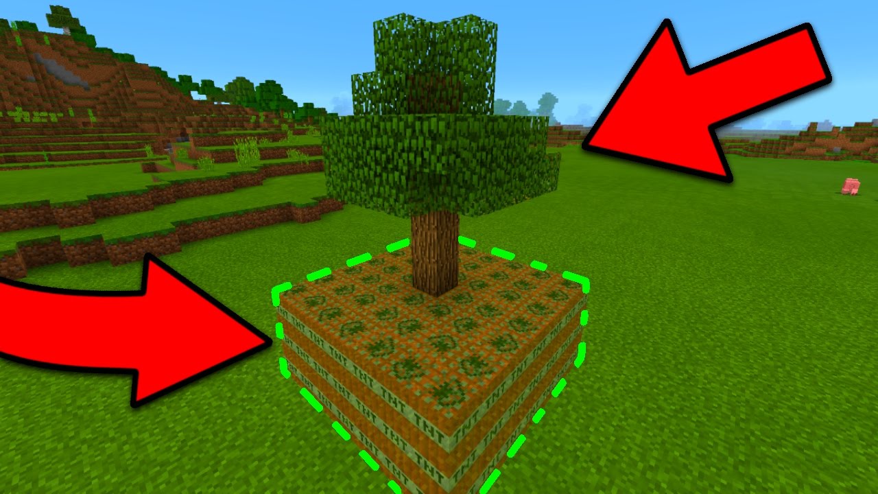 EASY HIDDEN TRAPS in Minecraft Pocket Edition (Command Blocks Trolling ...