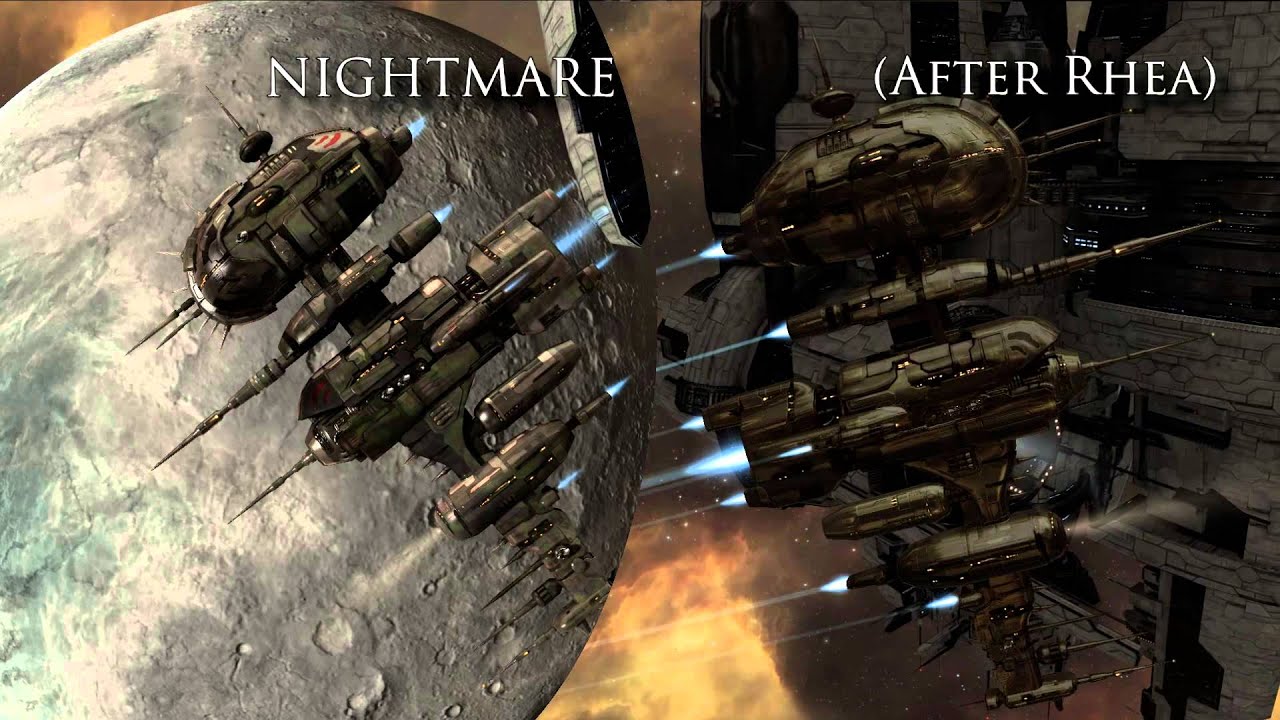 Eve Online Rhea Ship Graphics - YouTube