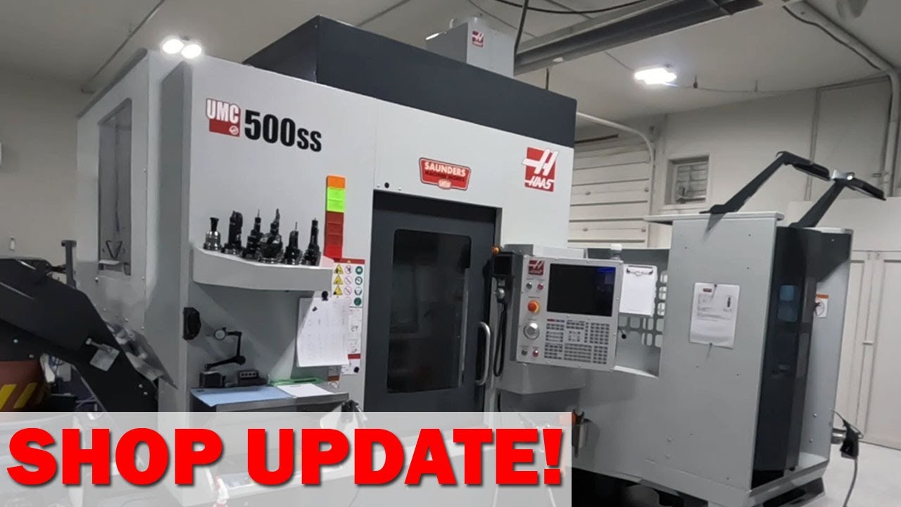 May 2023 - SMW Shop Update! New Machines & Operation Improvments! - YouTube