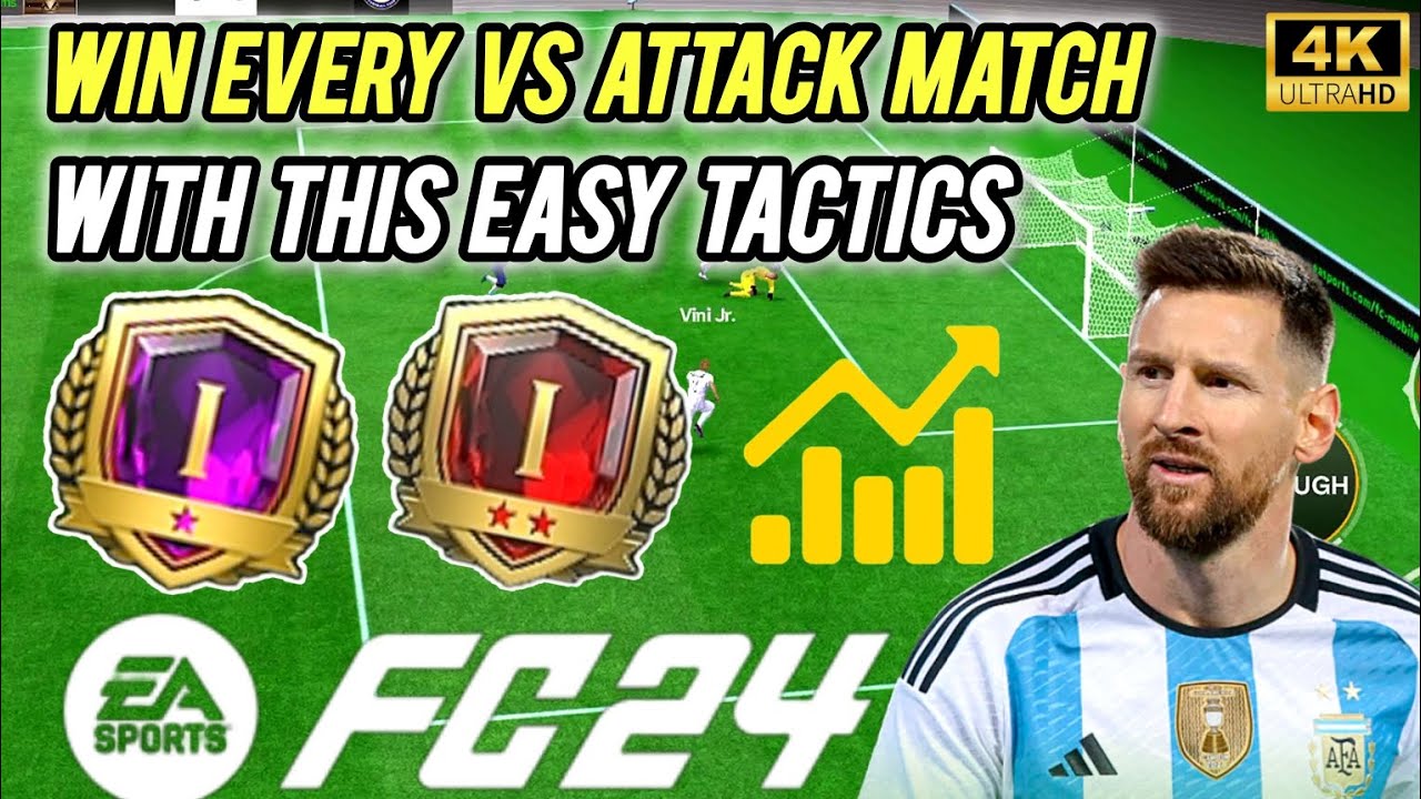 How To Win Every VS Attack Match In Ea Fc Mobile 24 🔥 - YouTube