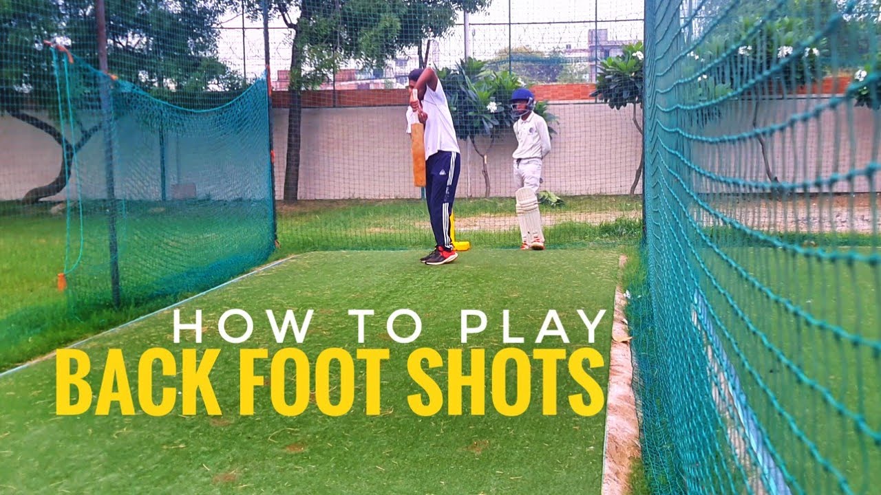 Back Foot Shots | Chandan Dash | MY CRICKET ACADEMY - YouTube