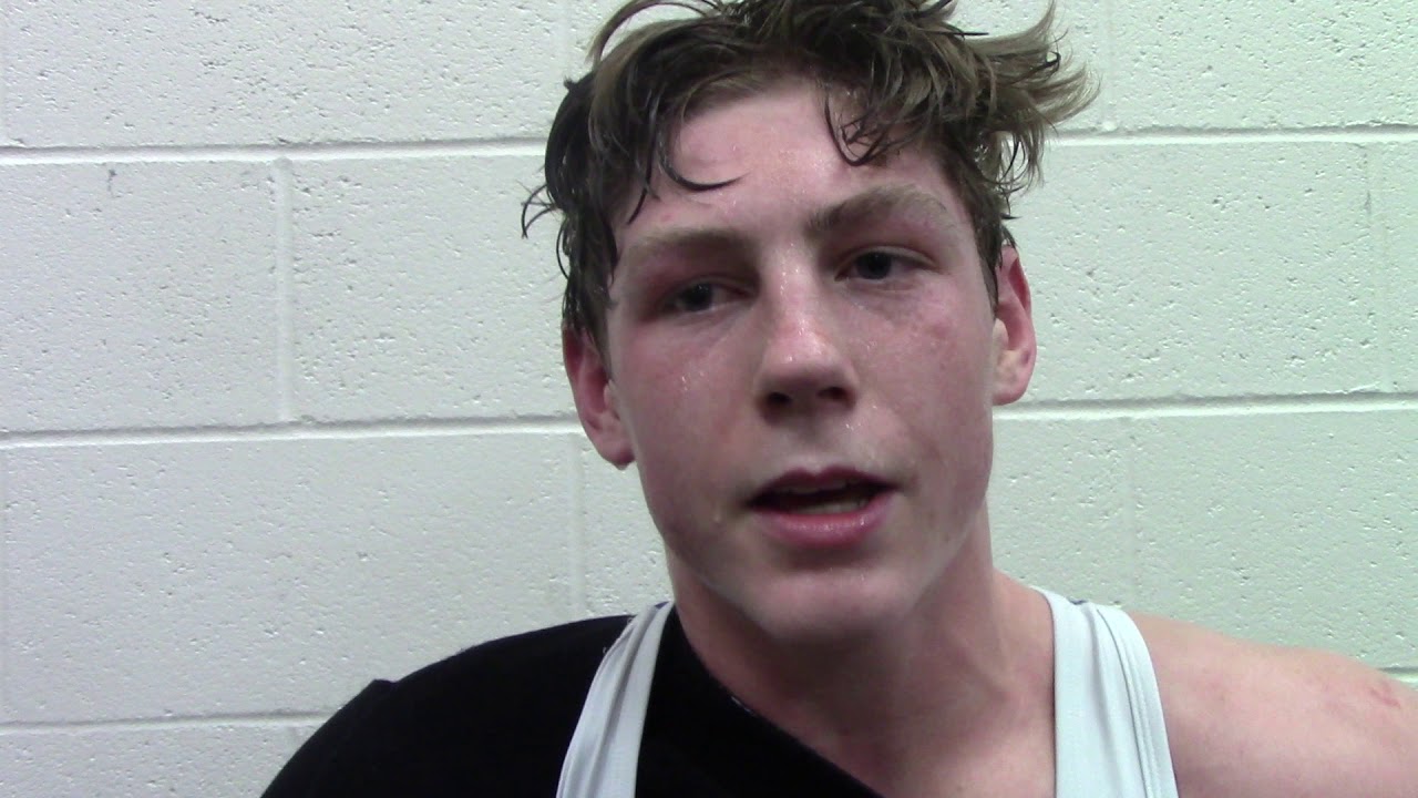 Caleb Helgeson Takes Third for Johnston - YouTube