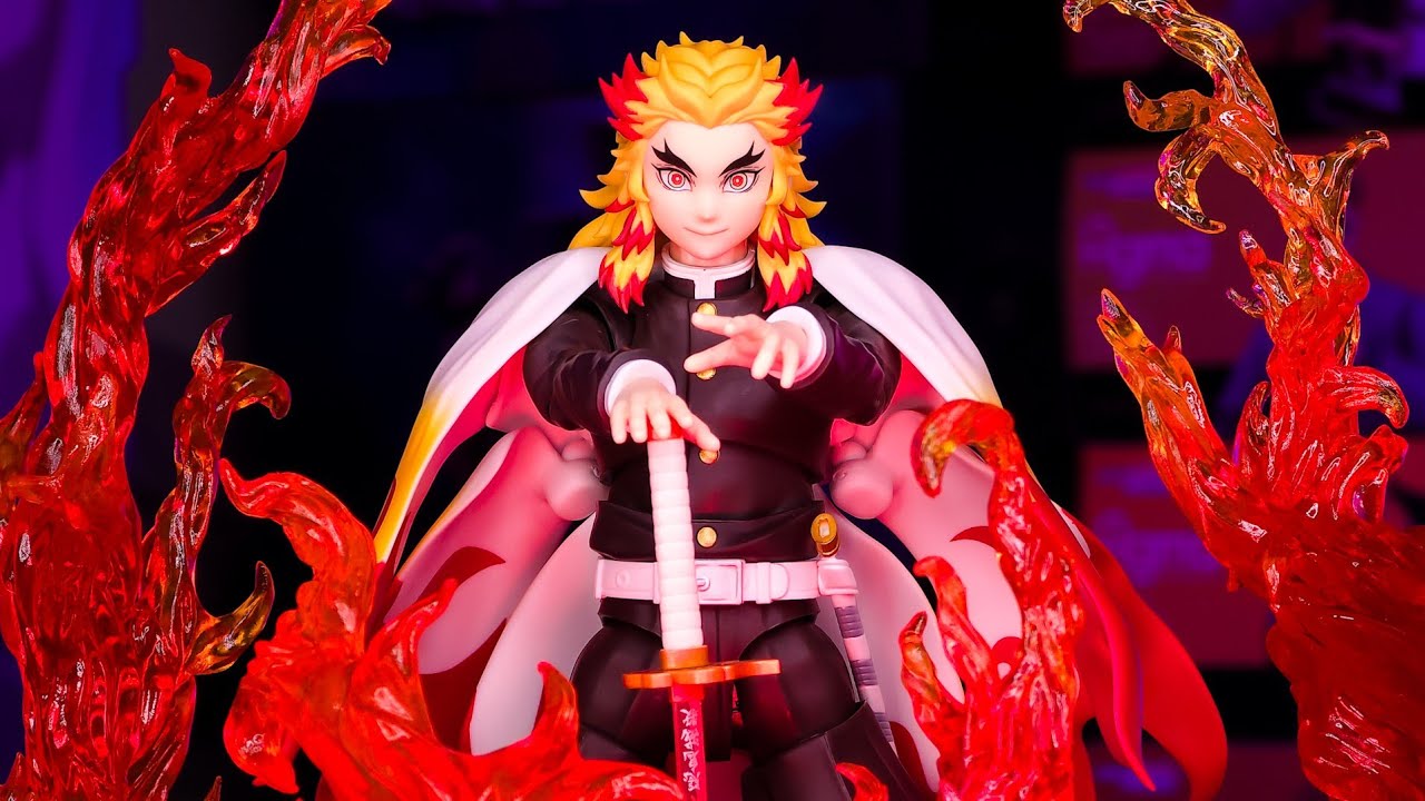 SH Figuarts KYOJURO RENGOKU | Unboxing & Posing | Kimetsu No Yaiba ...