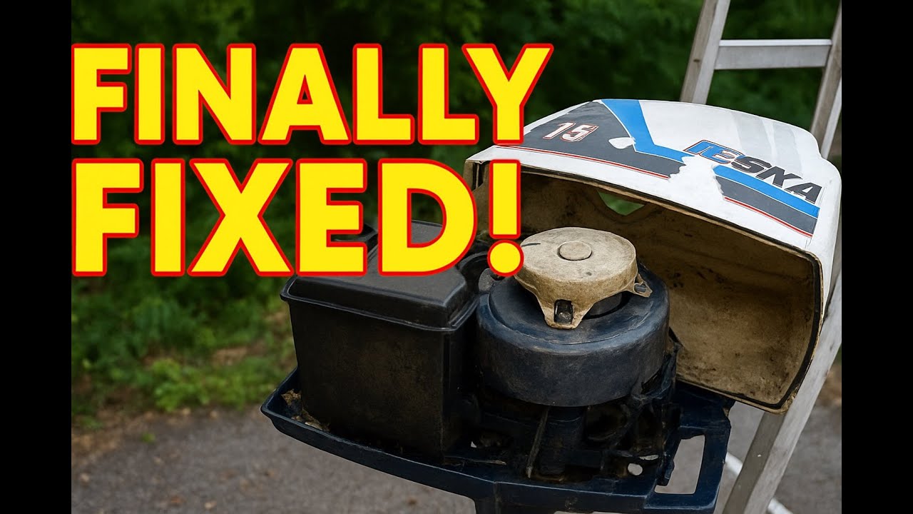 I Fixed My Worst Outboard Motor (and it's awesome) - YouTube