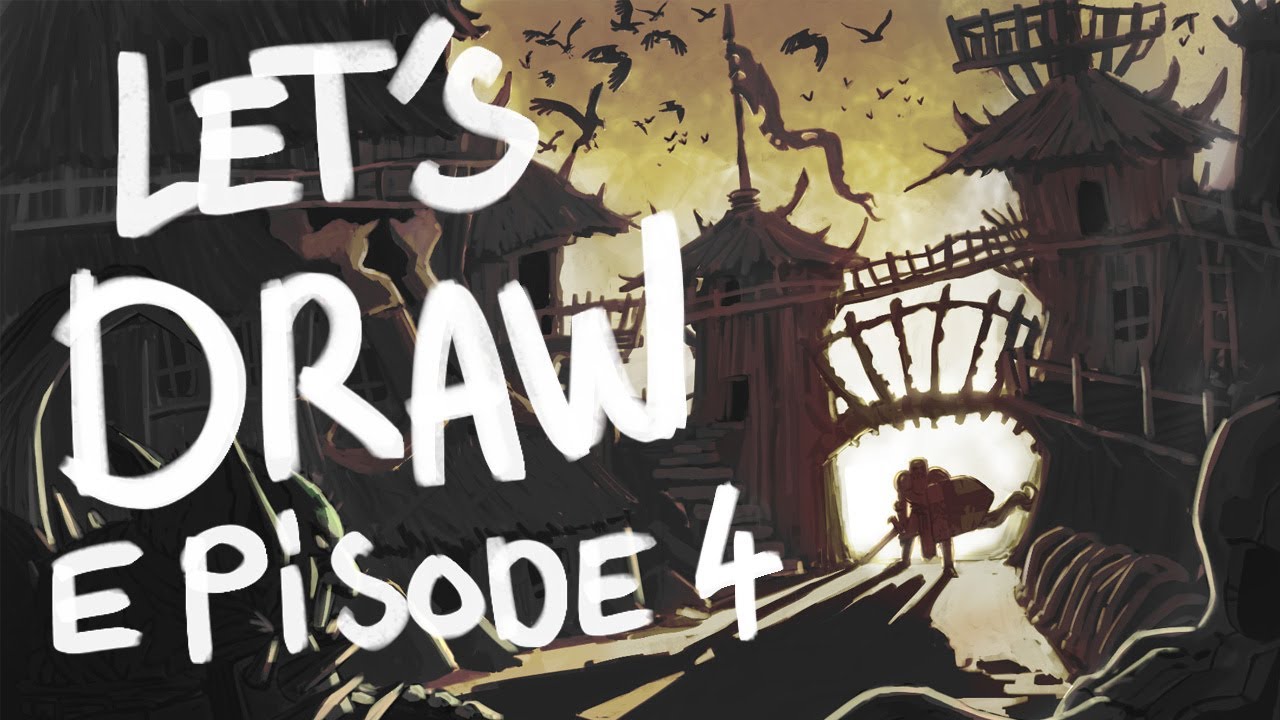 LET'S DRAW ep4 : Colorisation et Fin de l'illustration - YouTube