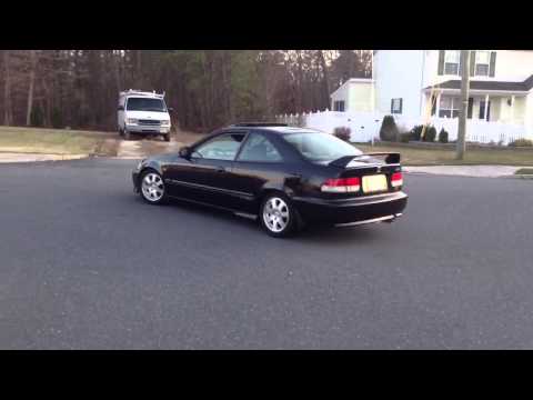 2000 Honda Civic Si EM1 with Apexi World Sport 2 Exhaust