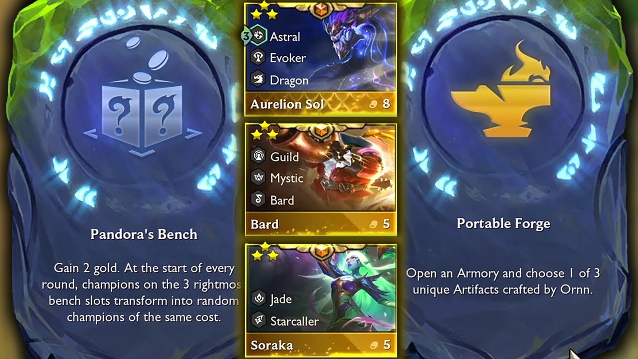 PANDORA'S BENCH IS A GUARANTEED FIRST PLACE | Teamfight tactics TFT ...