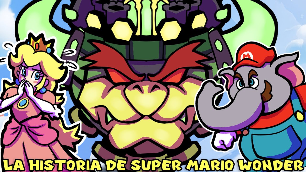 La Historia Completa y Explicada de Super Mario Wonder - Pepe el Mago ...