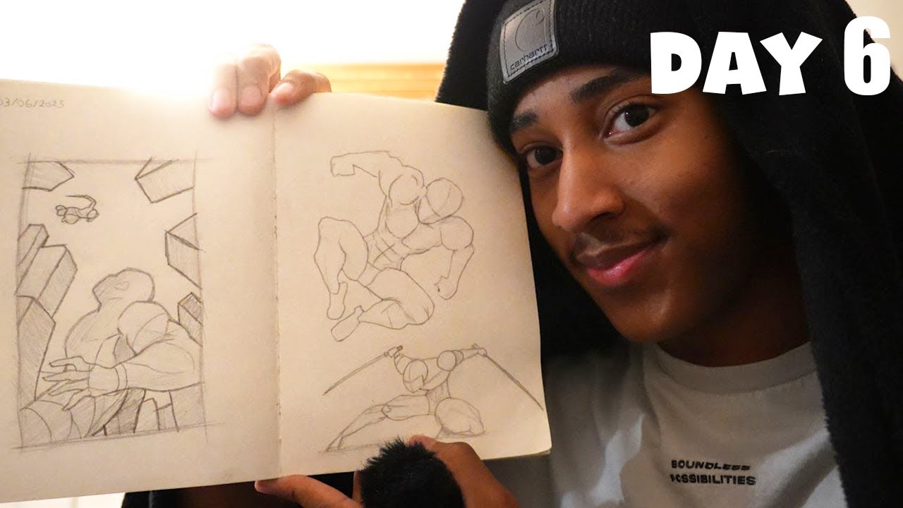 BEGINNER DRAWS EVERYDAY FOR 30 DAYS | DAY 6 - YouTube