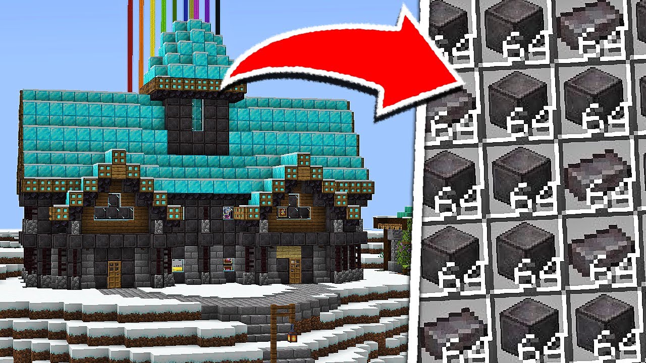 I Turned My House into FULL NETHERITE - YouTube