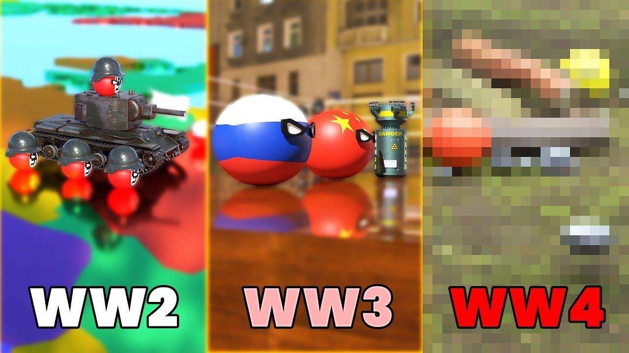World War Evolution | countryballs animation 3D - YouTube