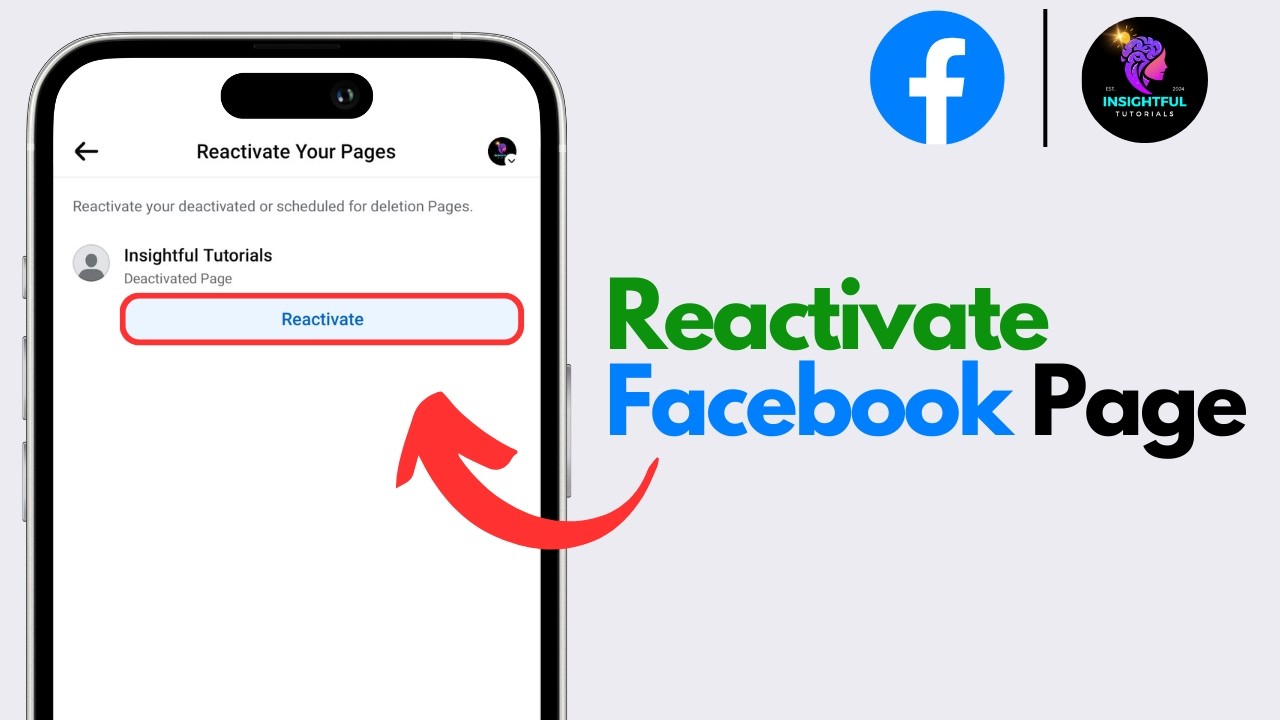 How to Reactivate Facebook Page (2024) | Reactivate Your Deactivated ...
