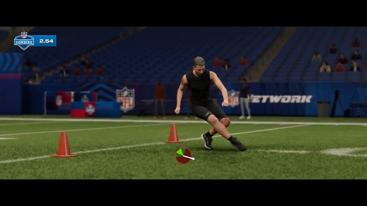 Madden Nfl 25 PC Superstar QB NFL Combine 20 yard shuttle got first ...