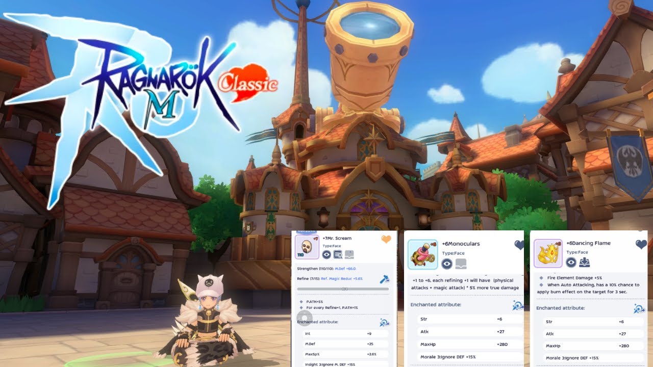 Shadow Chaser MS 2 Face Wear Test [Ragnarok Mobile: Classic] - YouTube