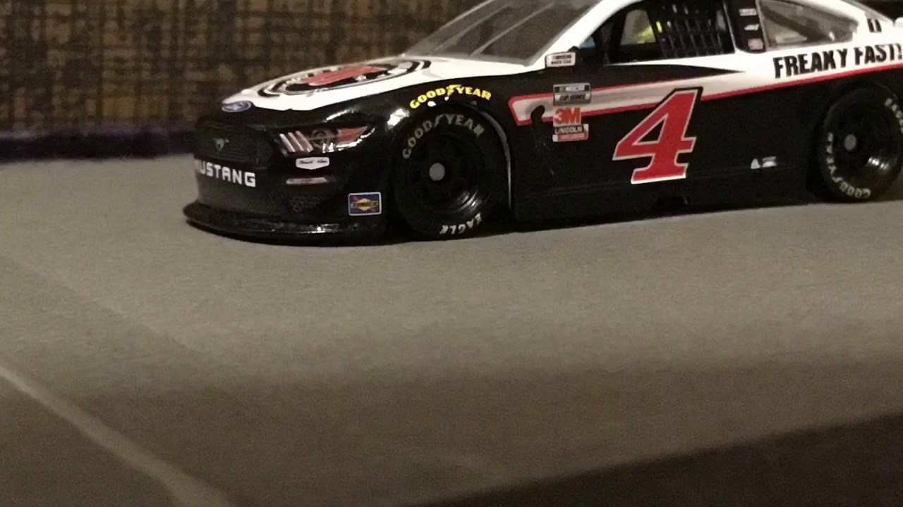 NASCAR stop motion finish for 3m NASCAR cup series - YouTube