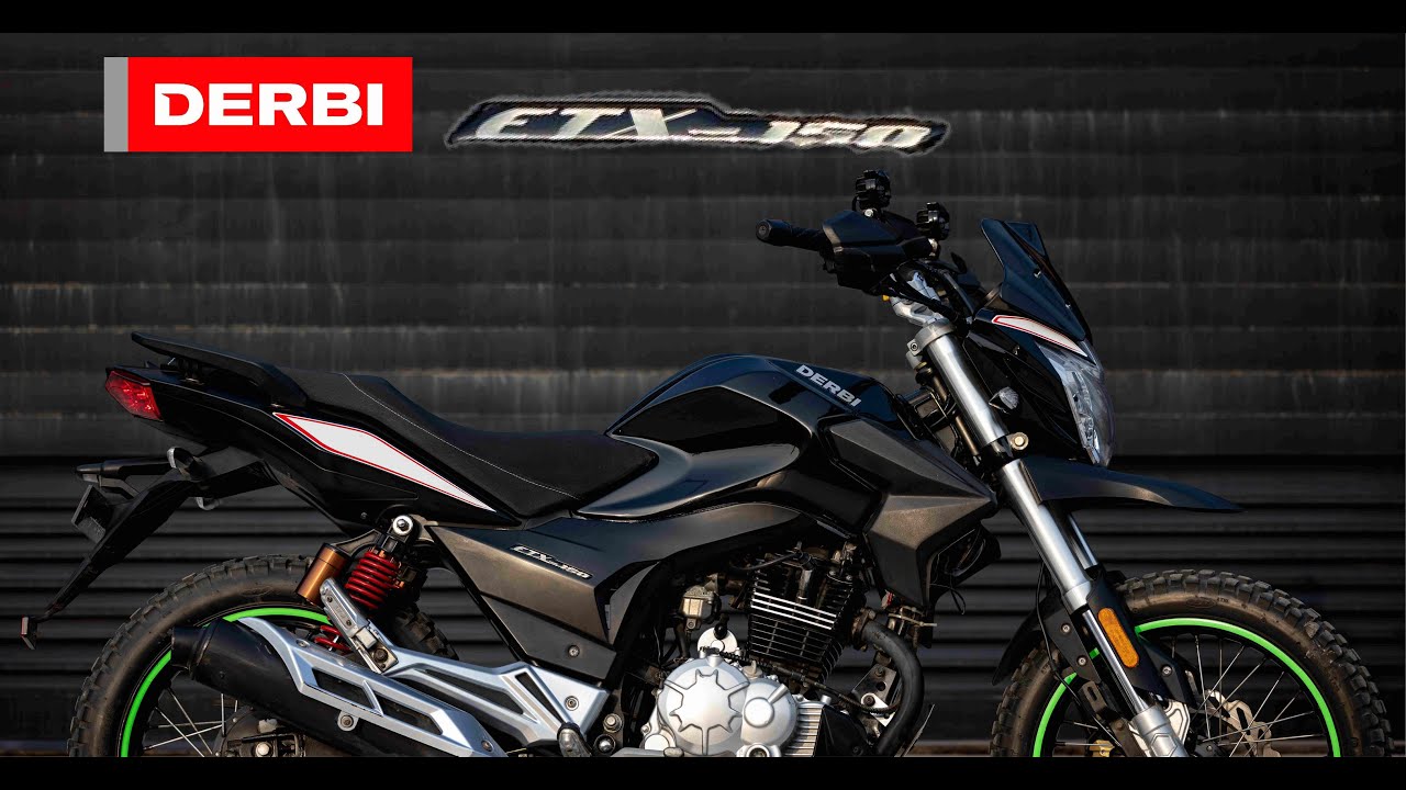 The Budget Adventure Motorcycle || Derbi ETX 150 review - YouTube