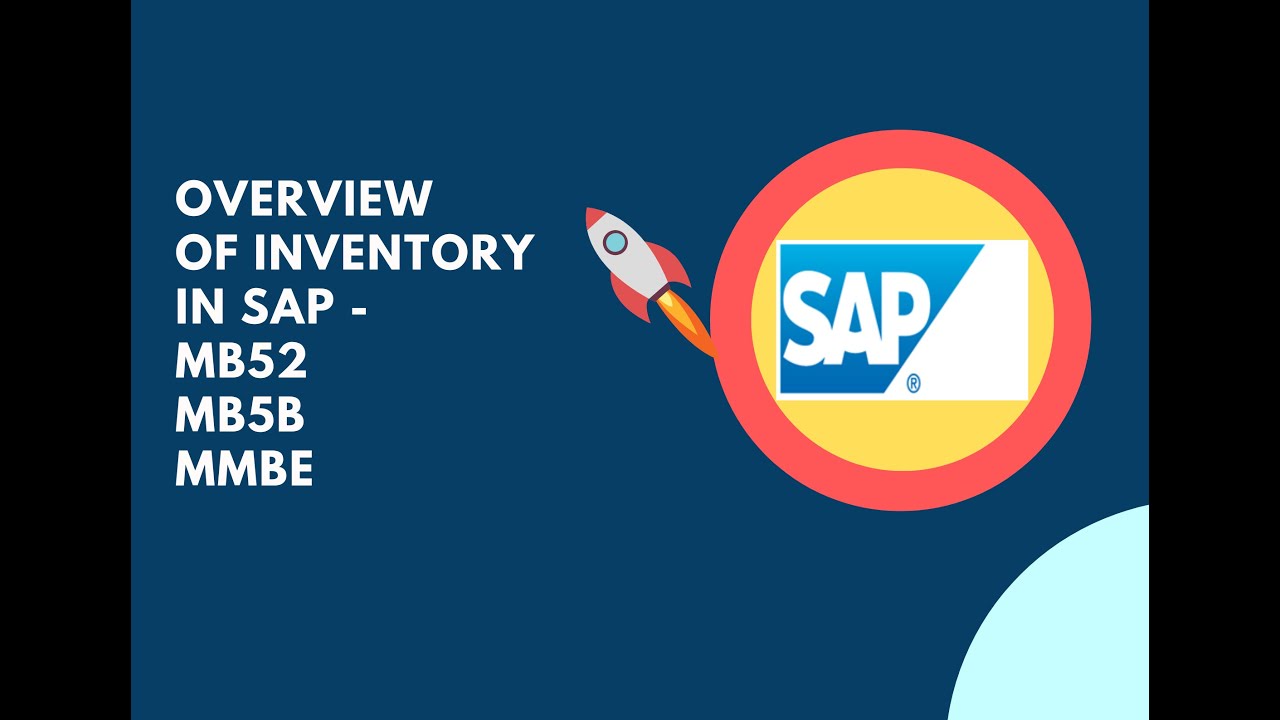 Inventory Overview in SAP - YouTube