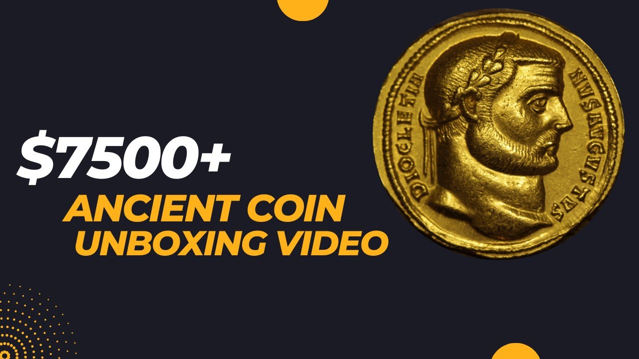 $7500+ Coin Auction Win - Ancient Roman Coin Unboxing (Includes a Gold ...