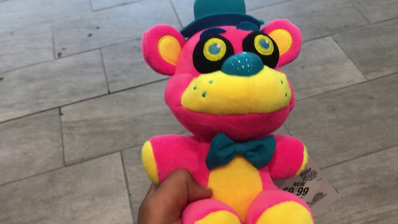 Neon pink Freddy Showcase - YouTube