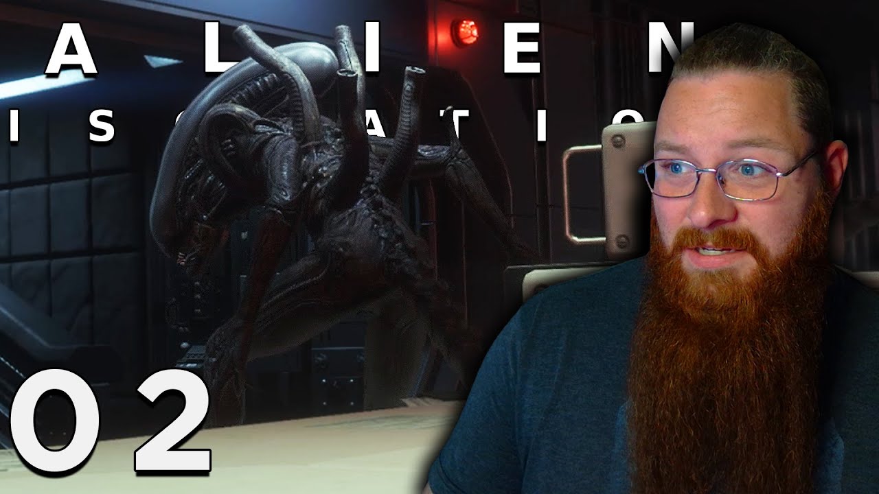 IT'S IN THE VENTS! | Alien Isolation (Nightmare) Let's Play Part 2 ...