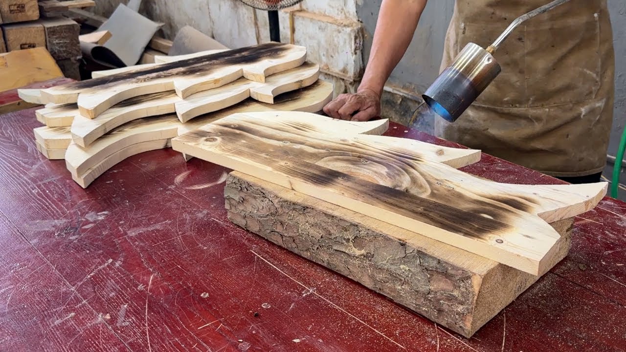 Innovative Woodworking Project // How I Turned Scrap Wood into a Game ...