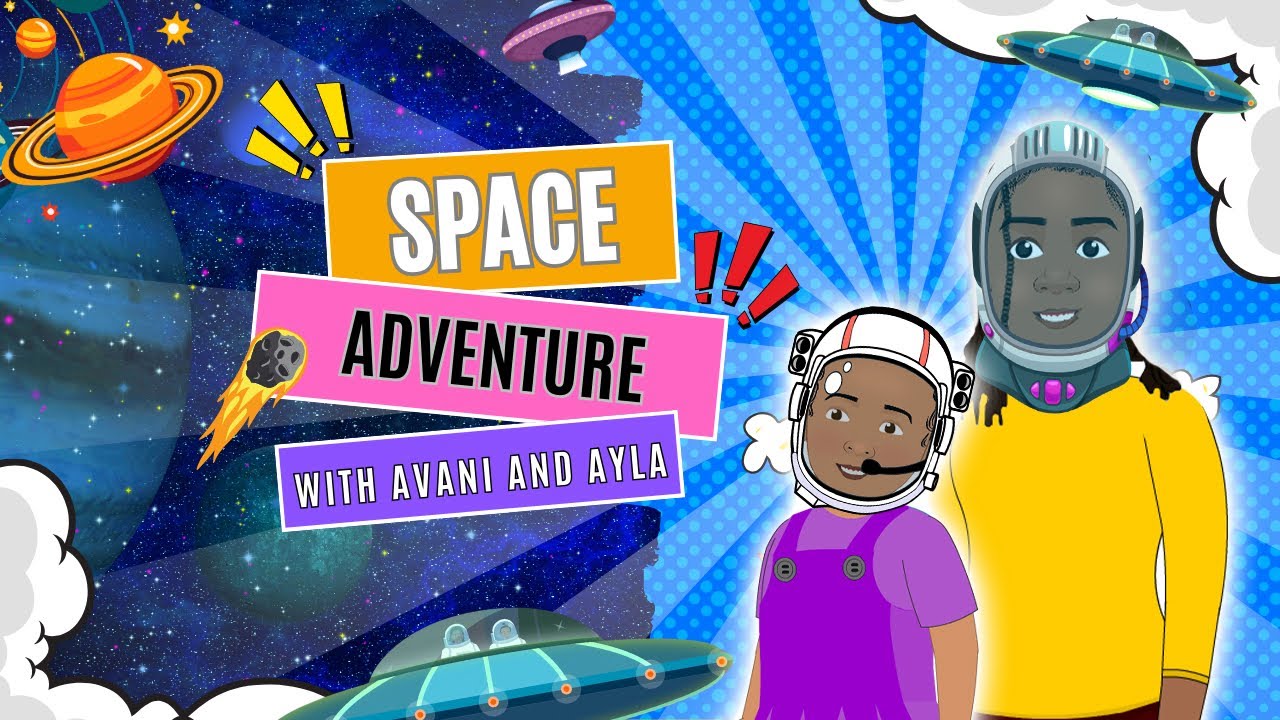 Avani & Ayla's Epic Space Adventure 🌌 | Solar System Tour! | English ...