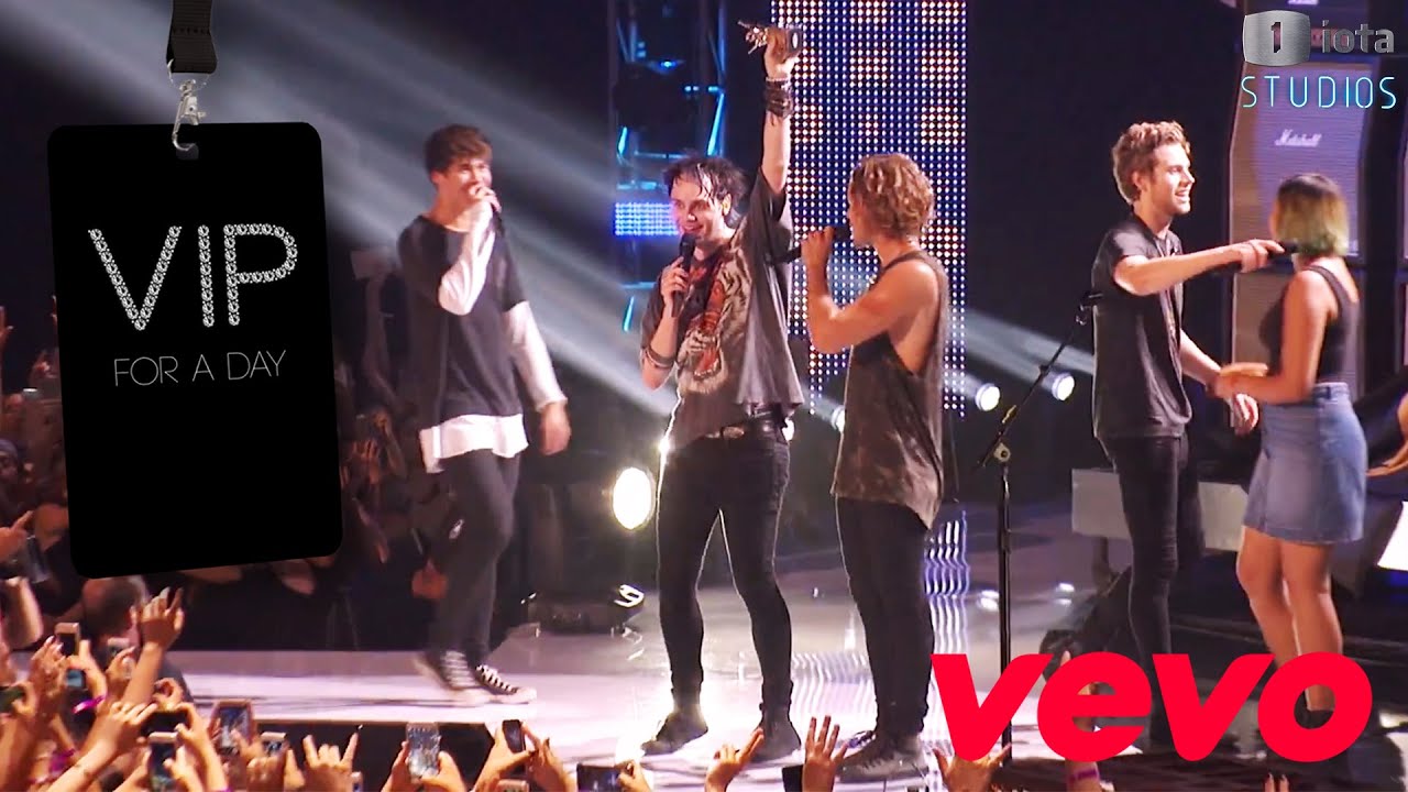 VIP FOR A DAY: 5SOS Vevo Certified Live - YouTube