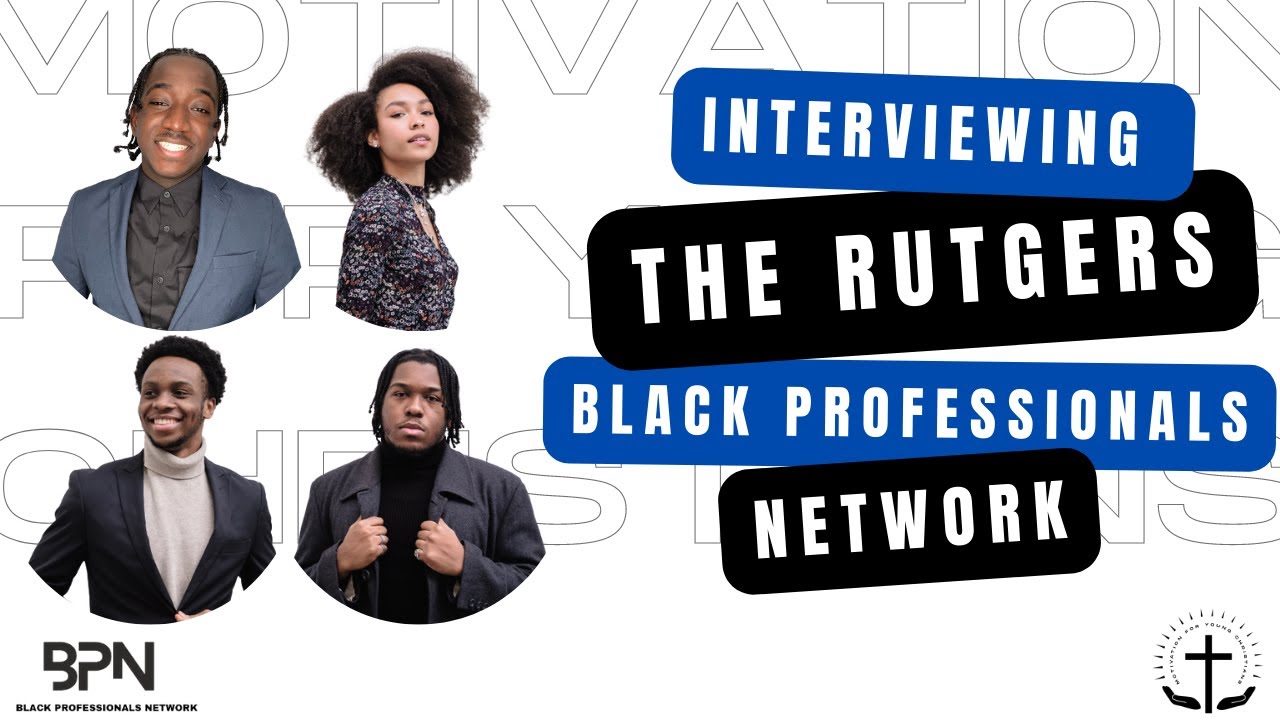 Interviewing The Rutgers Black Professionals Network |MFS - YouTube