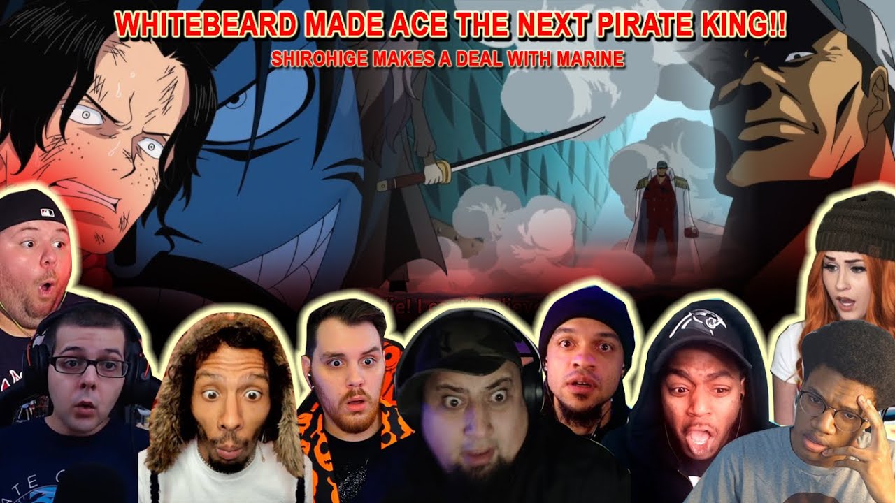 WHITEBEARD MADE ACE THE NEXT PIRATE KING!! - Reaction Mashup One Piece ...