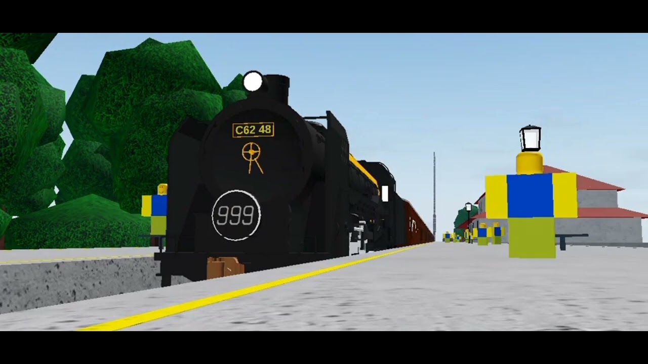 Playing The Galaxy Express 999 on Roblox. - YouTube