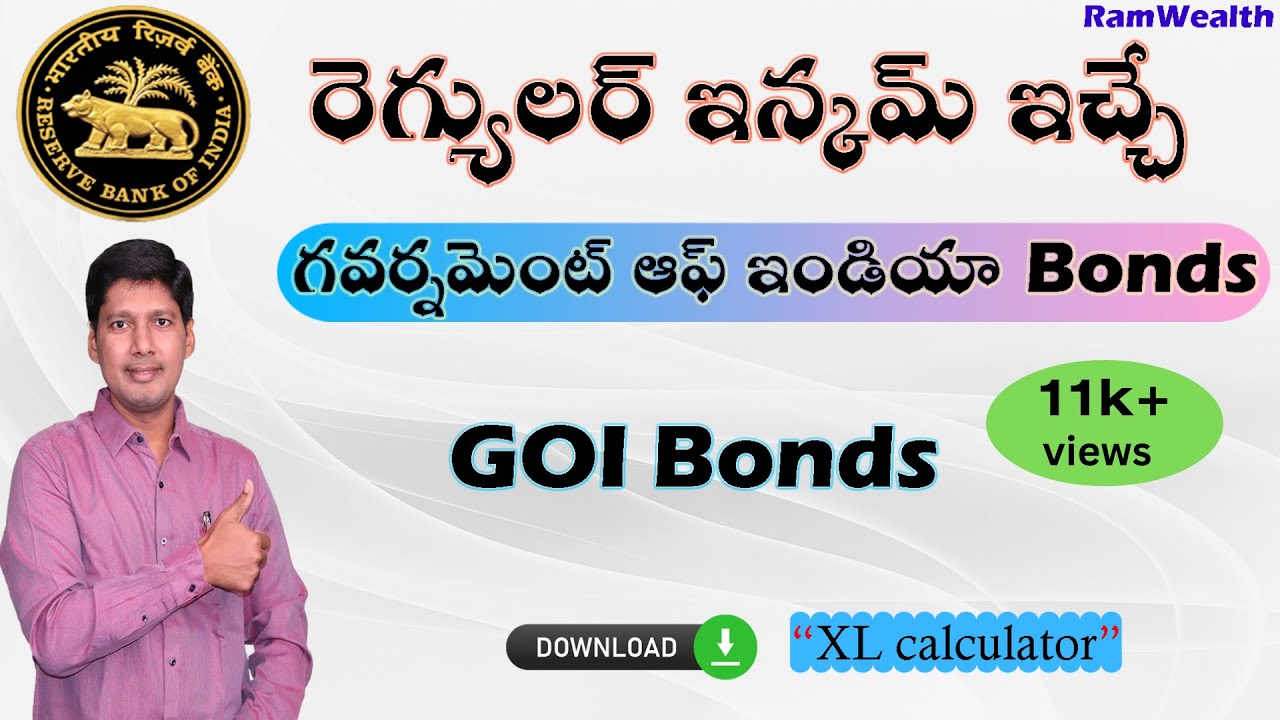 RBI Floating Rate Savings Bond| GOI Bonds in telugu - YouTube
