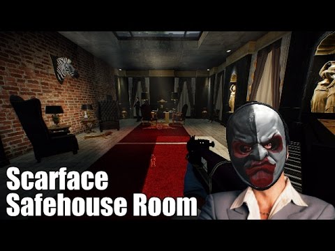 Inside The Scarface Room of The Safehouse - YouTube