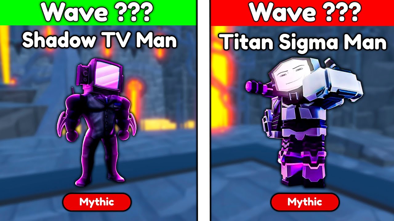 😳SHADOW TV MAN vs TITAN SIGMA MAN😳 in ENDLESS MODE 🔥 - Toilet Tower ...
