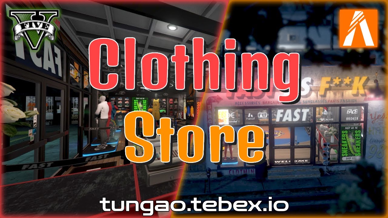 FIVEM | GTA V | Clothing Shop MLO (FiveM Ready) - YouTube