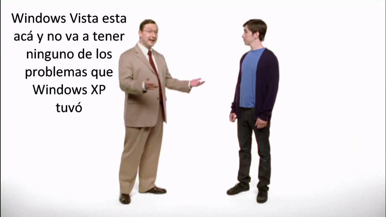 Comercial I'm a Mac Windows 7 - YouTube