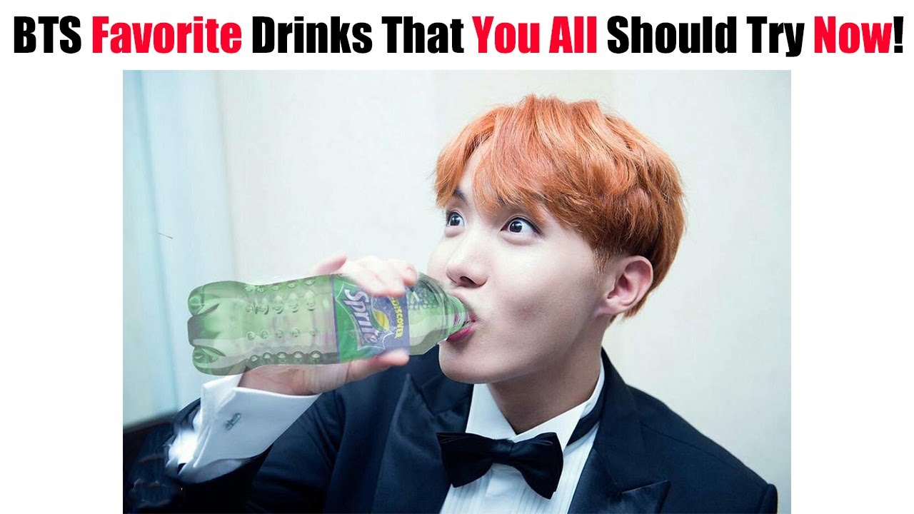 BTS Members Favorite Drinks That You All Should Try Now! (Part 2) - YouTube