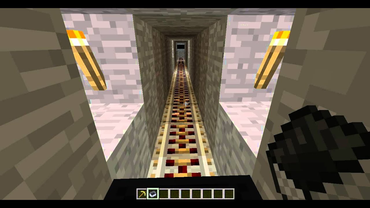 Lets Play Minecraft - Minecart In Cave - YouTube