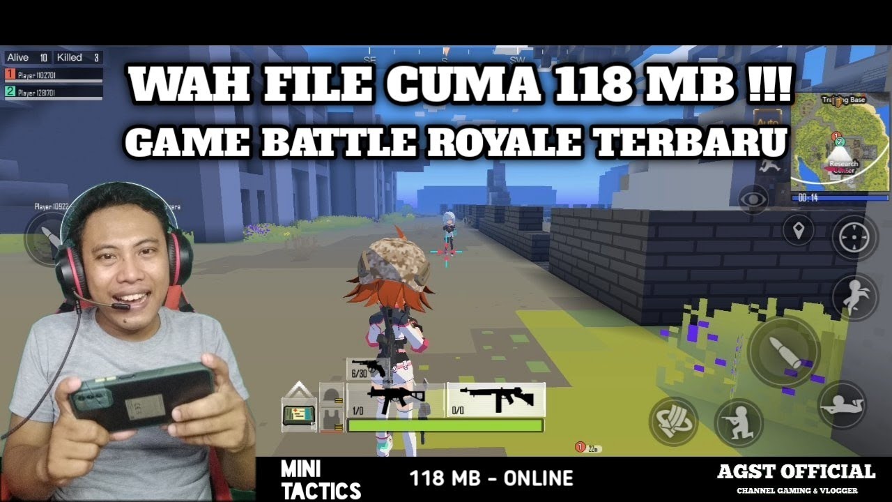 GAME BATTLE ROYALE TERBARU ! ZONA MIRIP MINECRAFT - MINI TACTICS ...