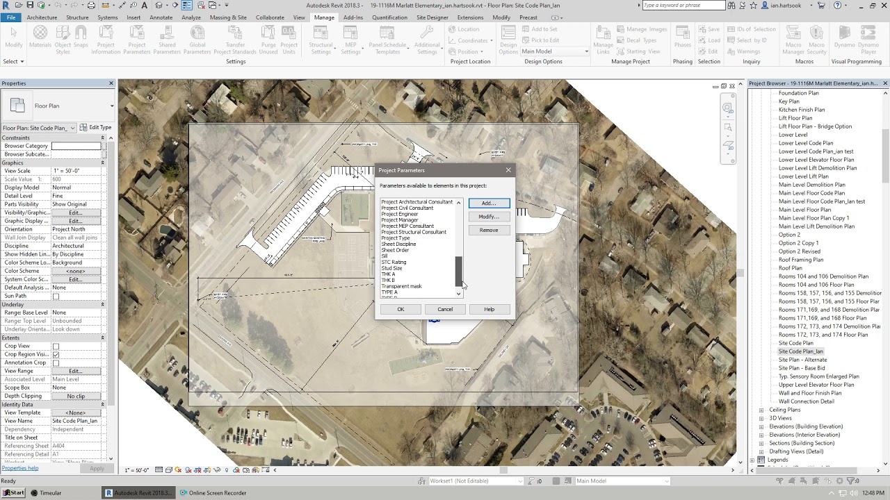 Revit 2018 - Creating a transparent fill you can turn off/on - YouTube