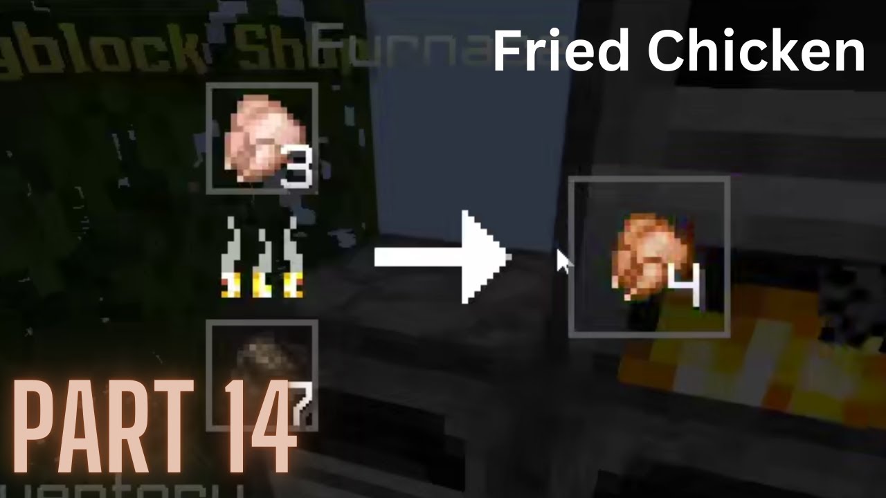 Skyblock: Part 14 Fried Chicken - Cubecraft Minecraft Bedrock - YouTube
