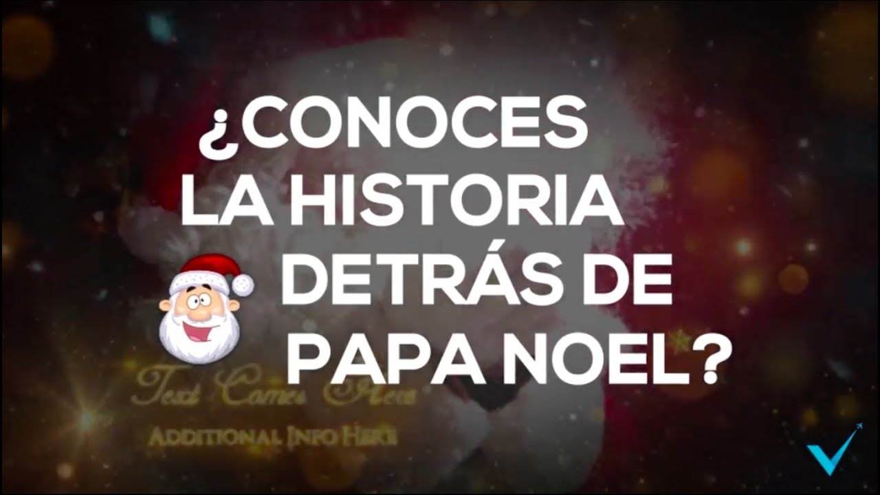 Conoces la verdadera historia detrás de Papa Noel? - YouTube