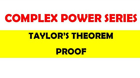 Complex Power Series - YouTube