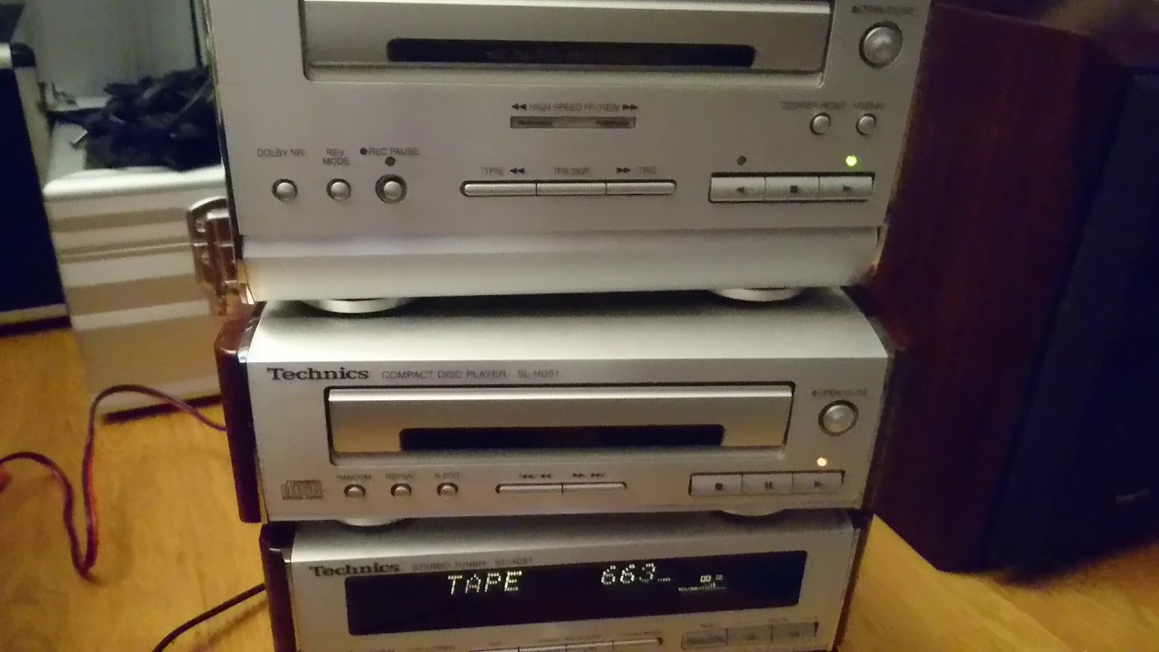 TECHNICS RS-HD81 STEREO CASSETTE DECK - YouTube