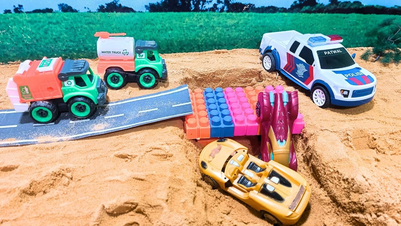 Police Rescue Car Racer in Ravine | The Most Thrilling Car Racing ...