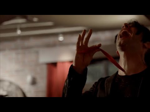 Criss Angel Pulls Handkerchief out of Neck with Music by Korn “TWIST”